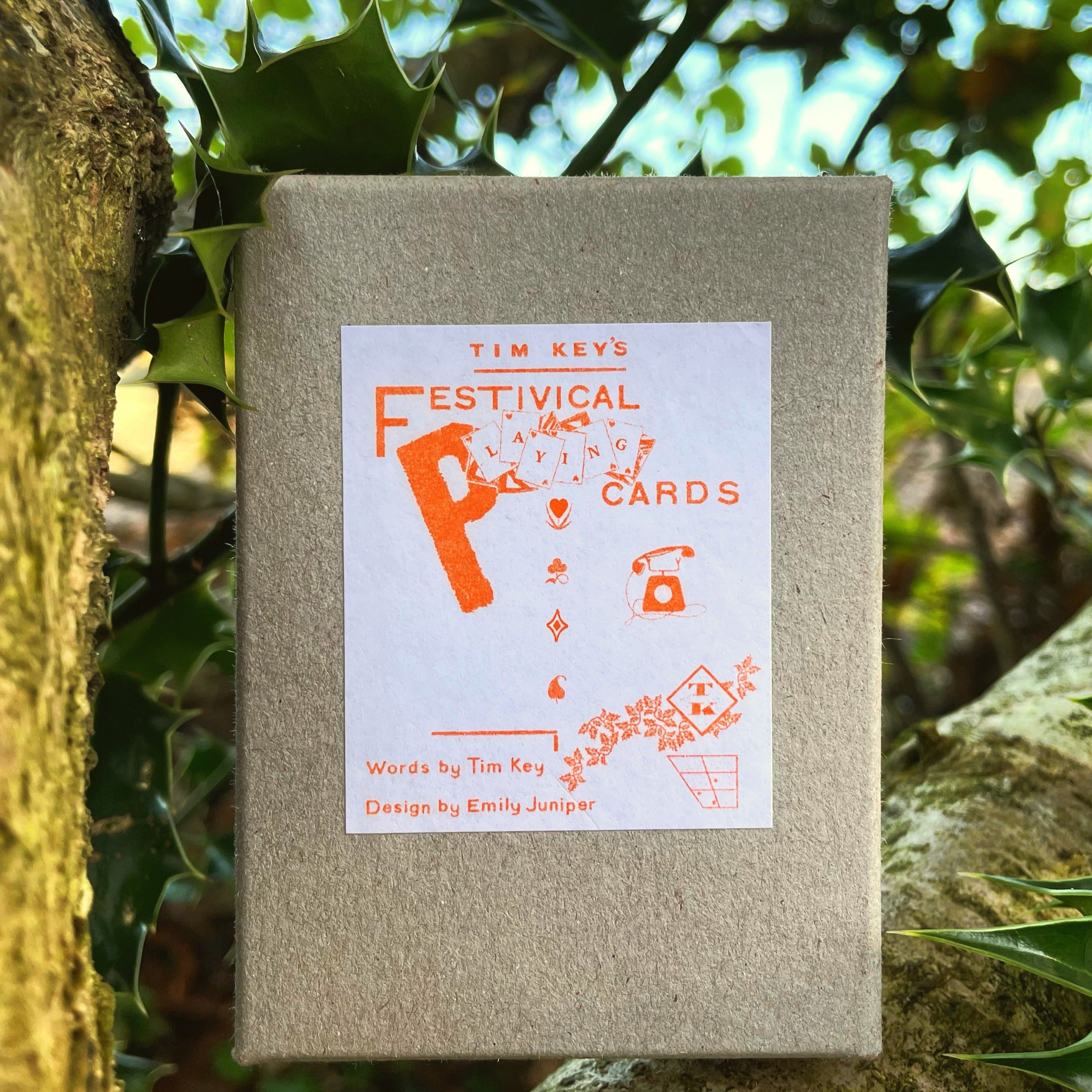 TIM KEY'S Festivical Playing Cards – "Utter" & Press